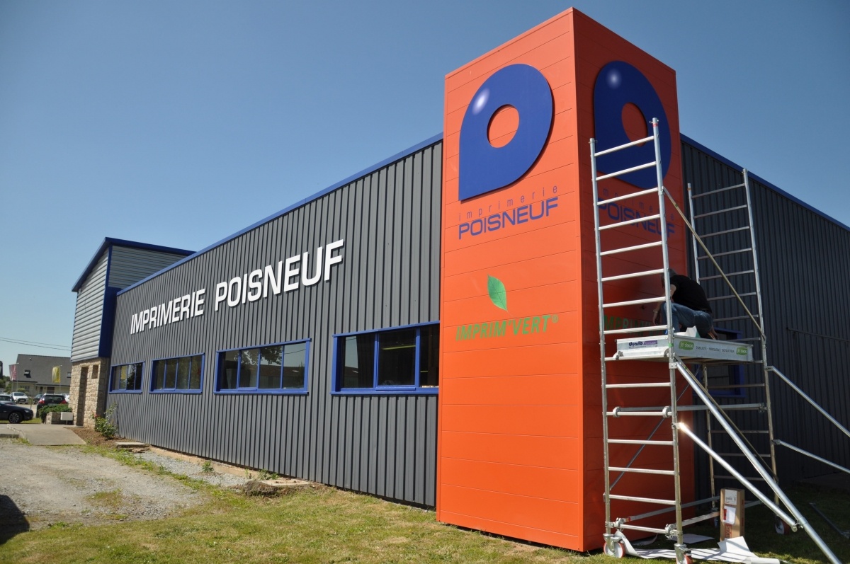 Enseignes - Enseignes - Jet d'Encre publicité marquage et signalétique